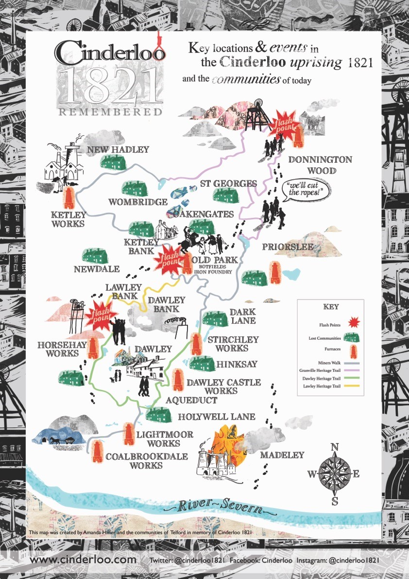 Maps – Cinderloo 1821 Remembered