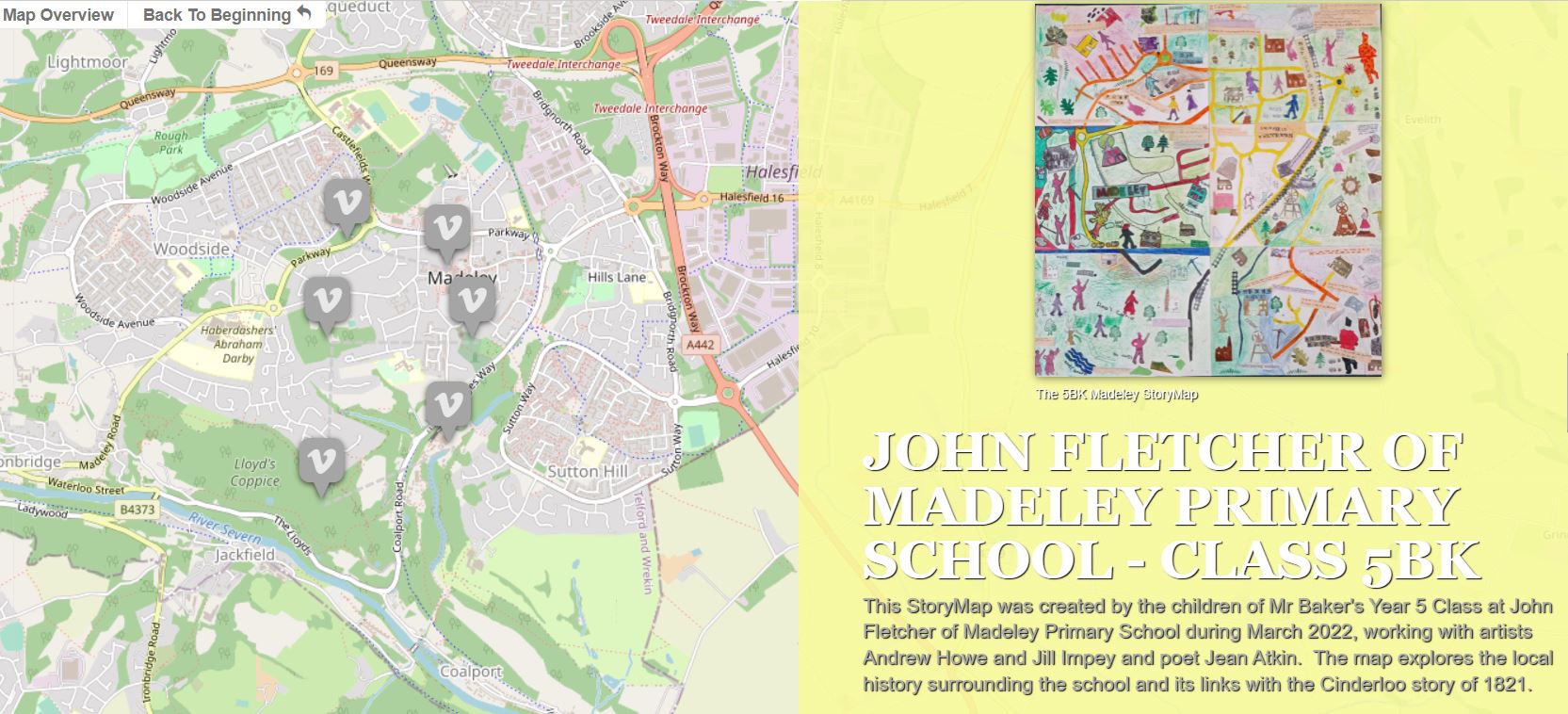 Madeley StoryMaps – Cinderloo 1821 Remembered